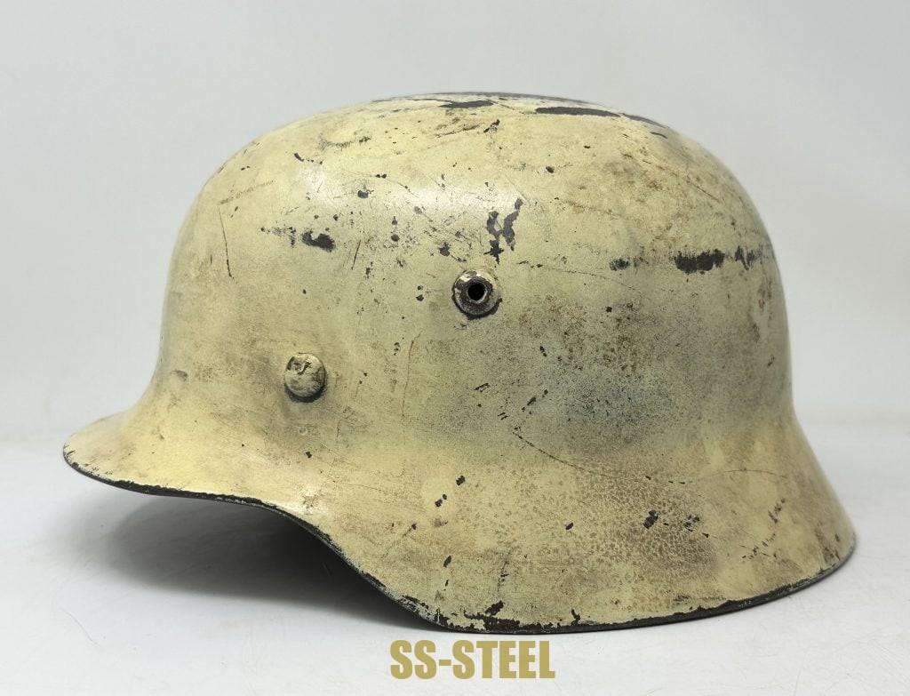 SNOW CAMO M35 HELMET – SS-Steel Inc.