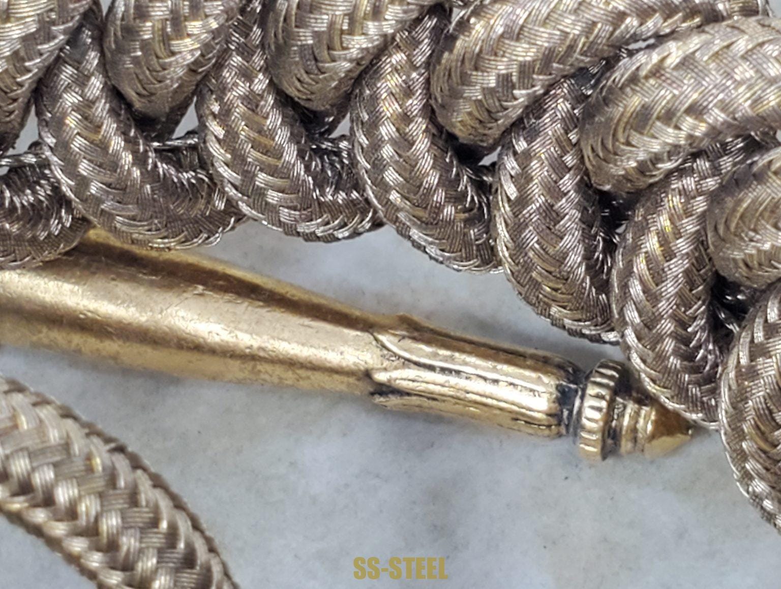 Boxed, Mint Heer General’s Aguilette – SS-Steel Inc.