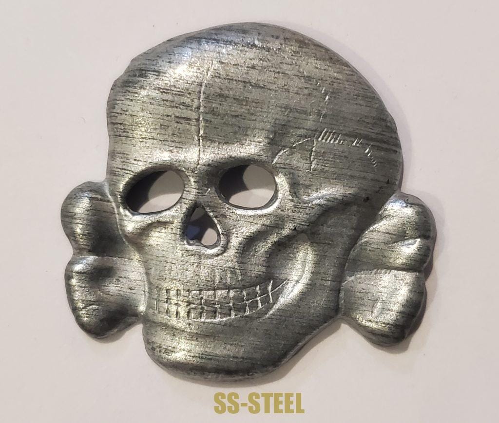 SS Visor Cap Skull by Assmann – SS-Steel Inc.