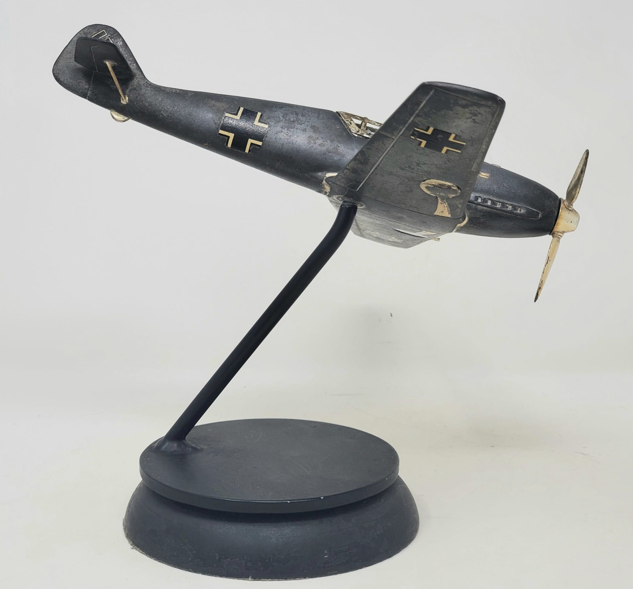 Luftwaffe Desk Ornament, Me109 in Steel – SS-Steel Inc.