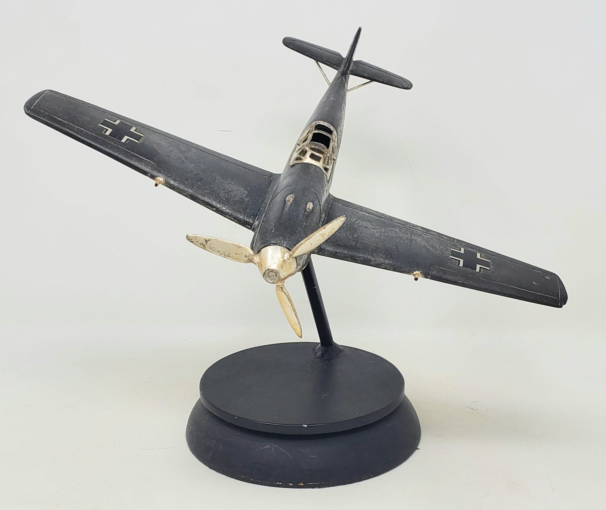 Luftwaffe Desk Ornament, Me109 in Steel – SS-Steel Inc.