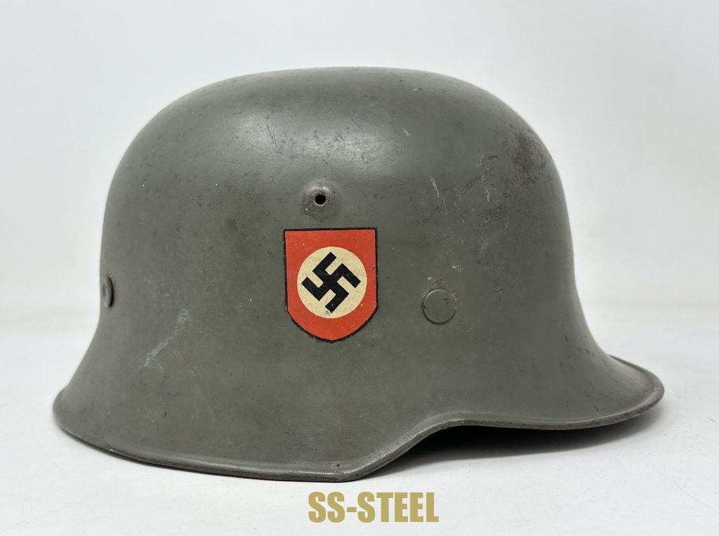 Police M34 DD Helmet – SS-Steel Inc.