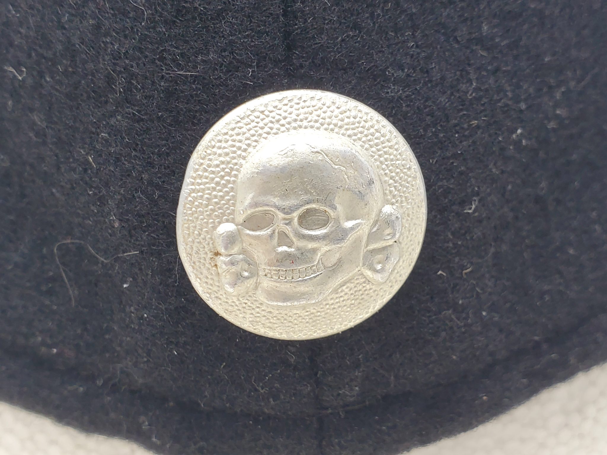 RZM Labeled, Minty SS M-40 Schiffchen Cap, With 1194/40 Skull - SS ...