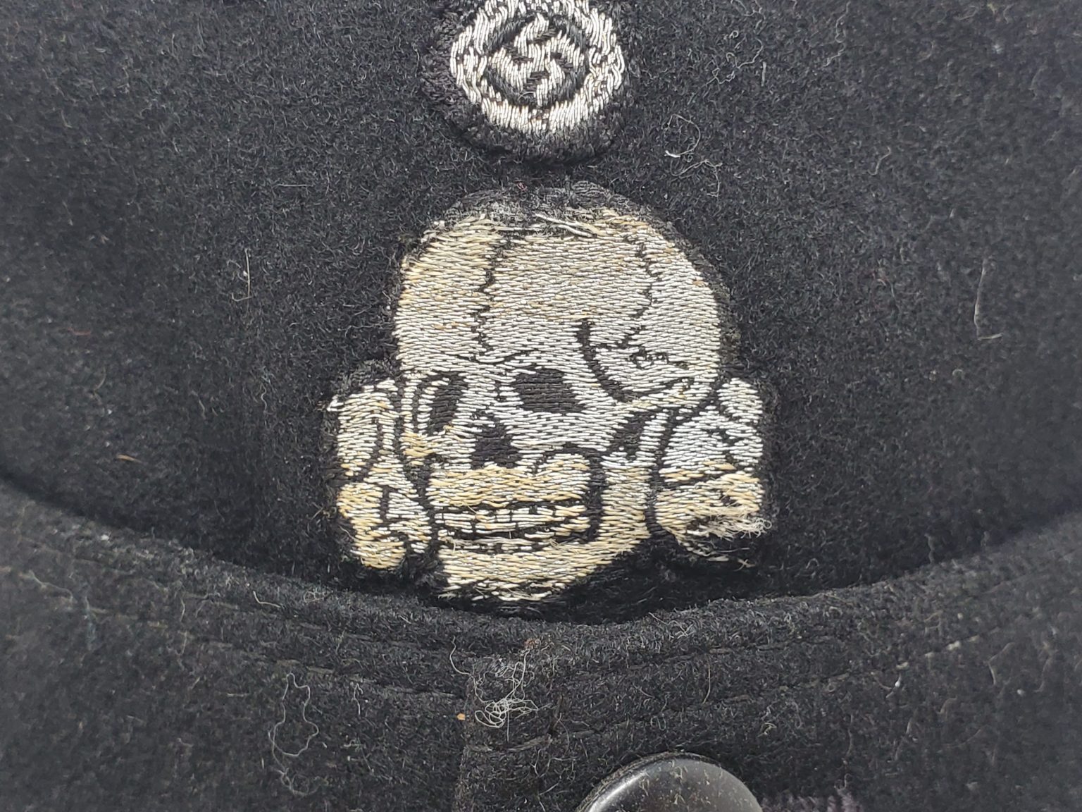 Fine Waffen-SS Panzer Officer’s Flatwire M43 Cap – SS-Steel Inc.
