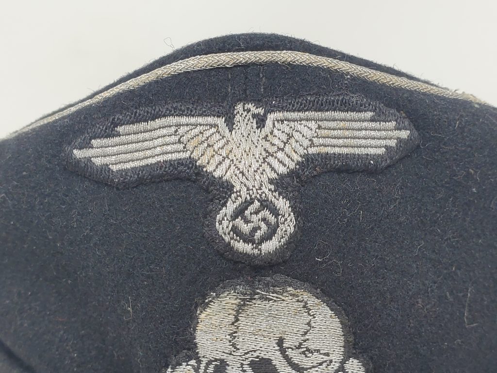 Fine Waffen-SS Panzer Officer’s Flatwire M43 Cap – SS-Steel Inc.
