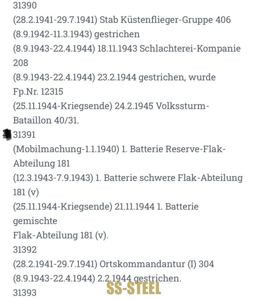 (SK) M40 Luftwaffe Dak Camo Helmet-Feldpost Number ID – SS-Steel Inc.