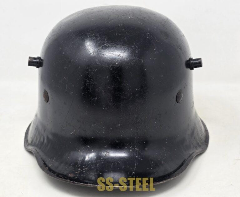 Early SS “Pre-RZM” M18 Commercially Produced Helmet – SS-Steel Inc.