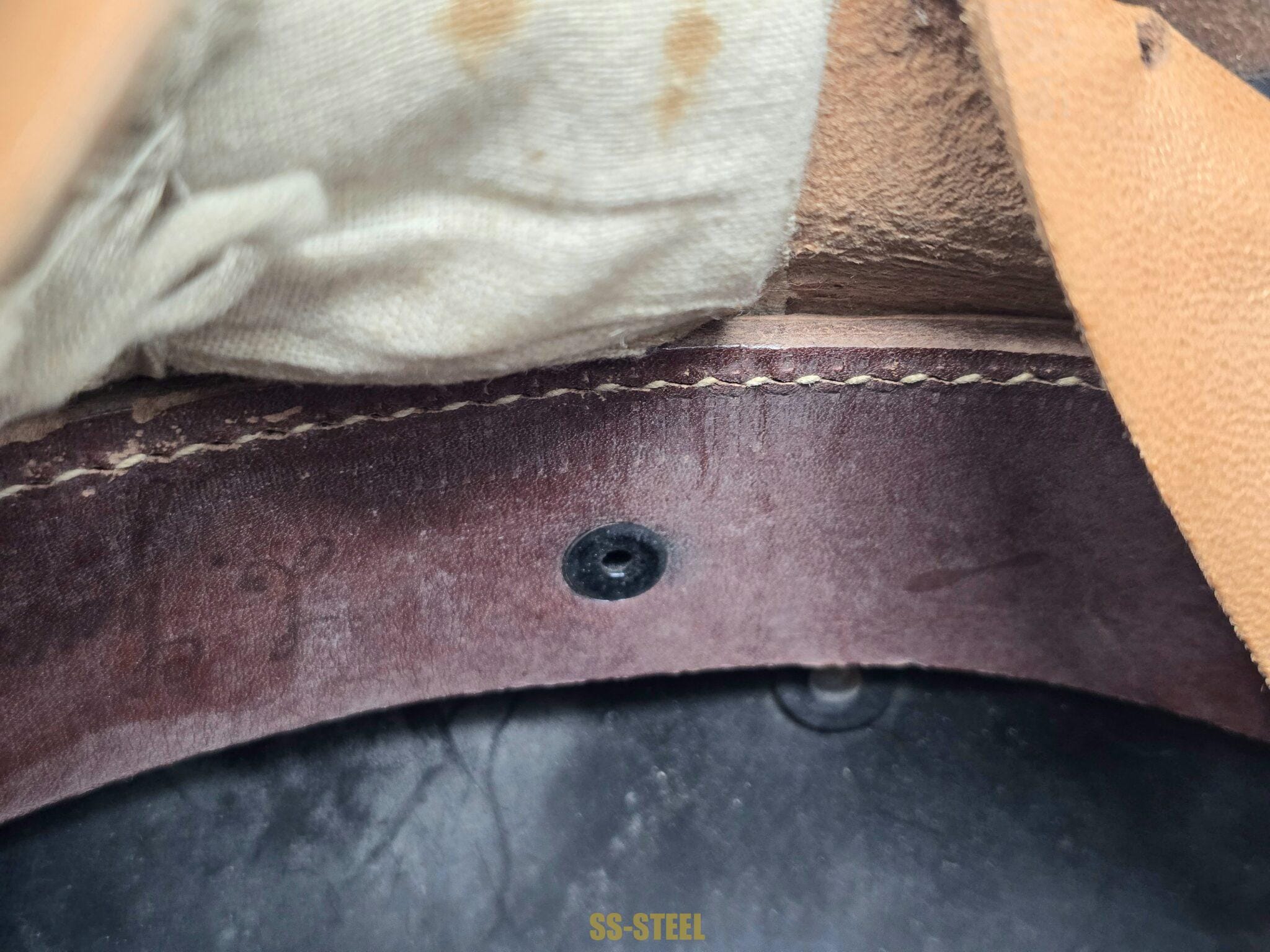Early SS “Pre-RZM” M18 Commercially Produced Helmet – SS-Steel Inc.