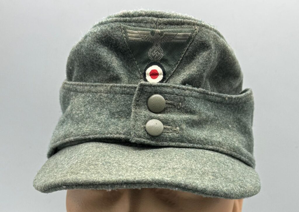 Fine Heer M43 Cap, Enlisted – SS-Steel Inc.