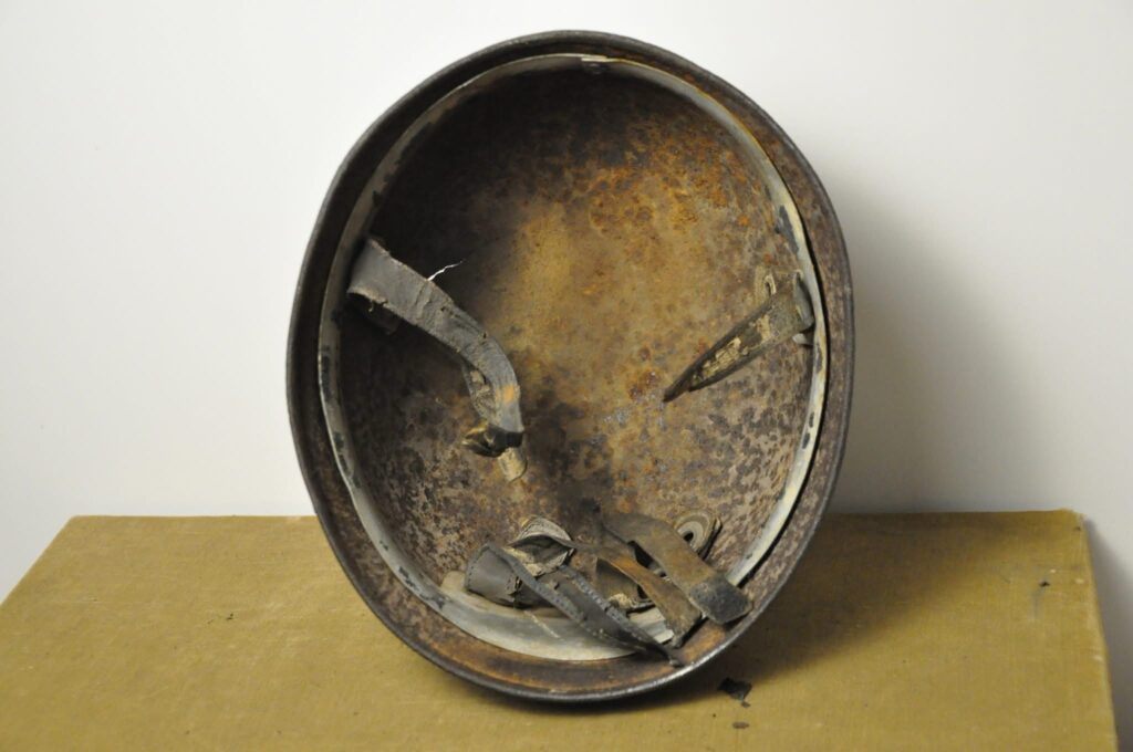 Early Spanner Luftwaffe FJ Helmet, Relic – SS-Steel Inc.