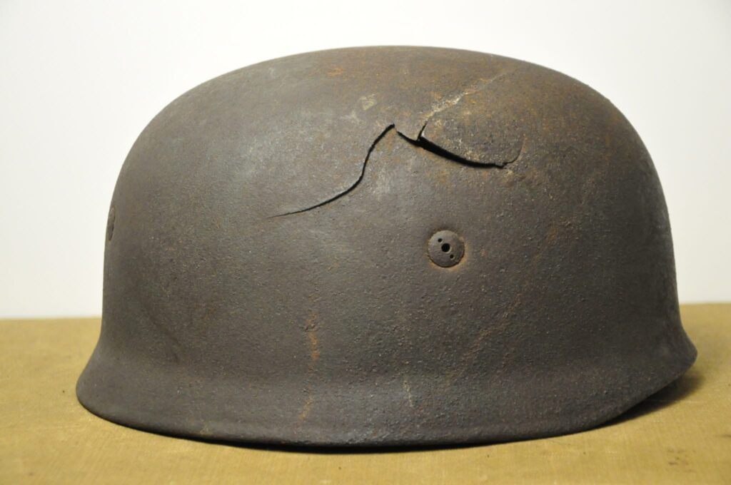 Early Spanner Luftwaffe FJ Helmet, Relic – SS-Steel Inc.
