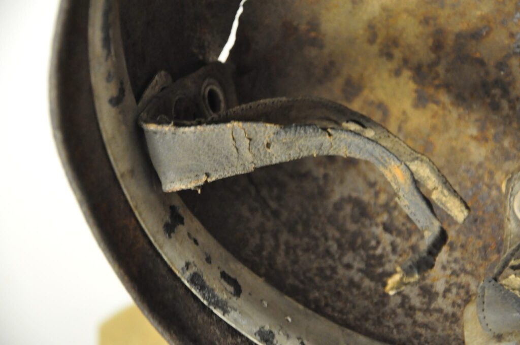 Early Spanner Luftwaffe FJ Helmet, Relic – SS-Steel Inc.