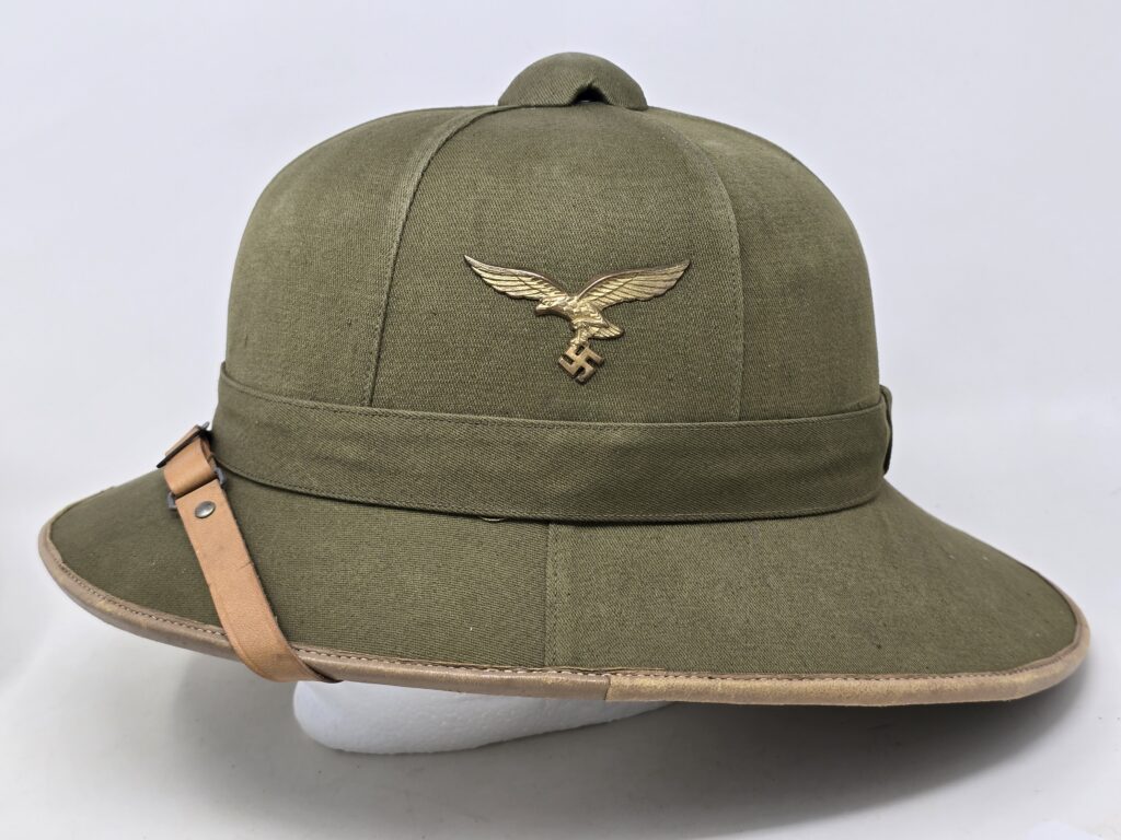Luftwaffe General Officer Badged Troppenhelm (pith helmet) – SS-Steel Inc.