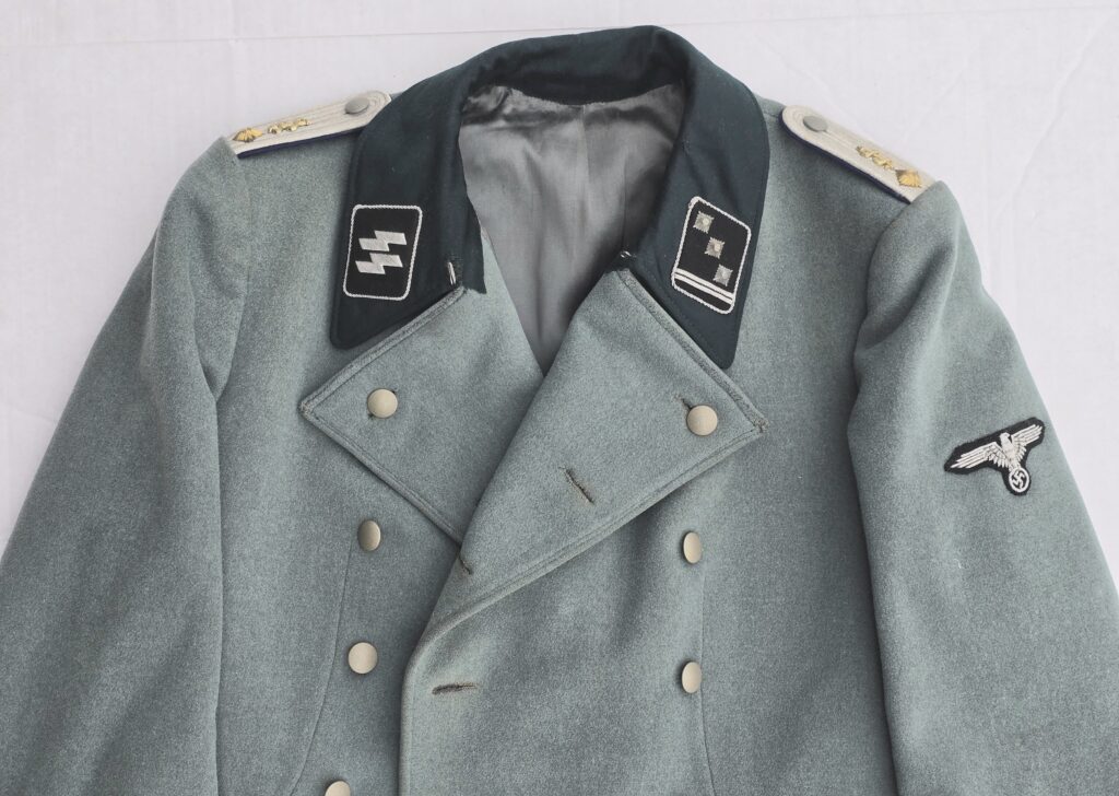 Striking Waffen-SS Medical Officer’s Mantel – SS-Steel Inc.