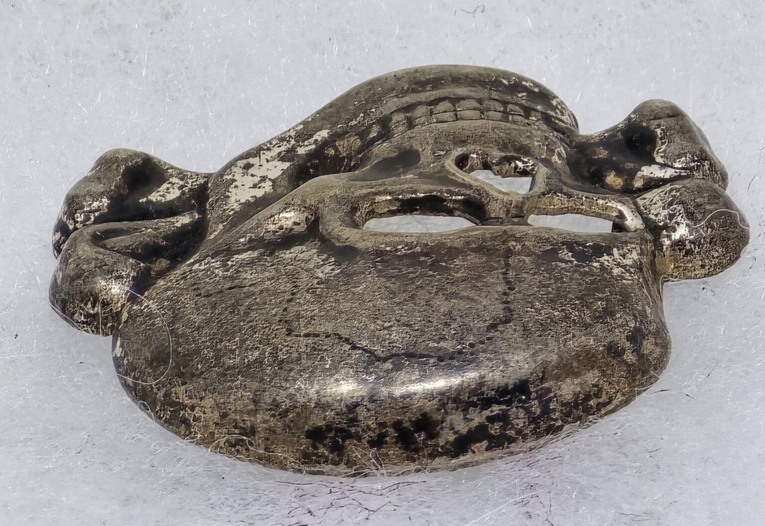 Early Tombak SS Deschler Skull, Unmarked Type – SS-Steel Inc.