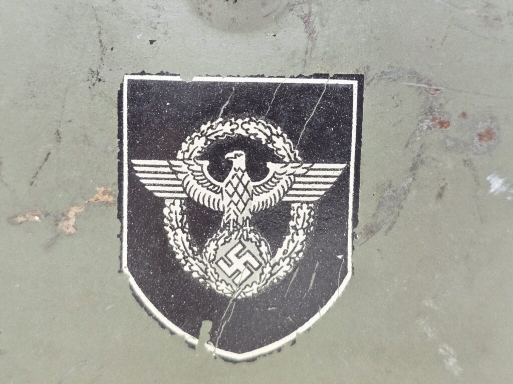 M34 Medium Duty Polizei Helmet by Edelstahl – SS-Steel Inc.