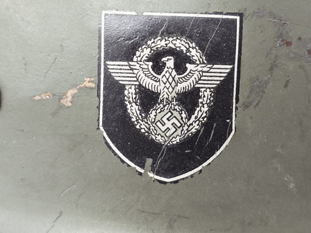 M34 Medium Duty Polizei Helmet by Edelstahl – SS-Steel Inc.