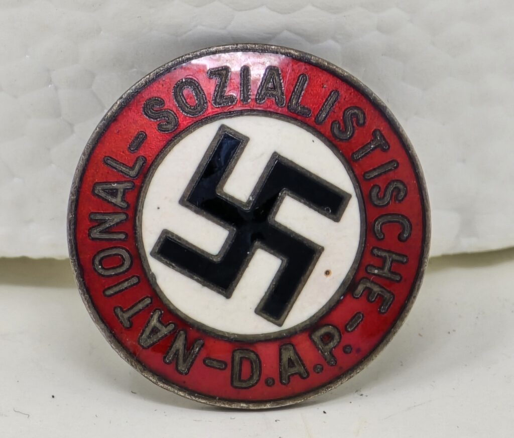 NSDAP Party Badge, Enamel – SS-Steel Inc.