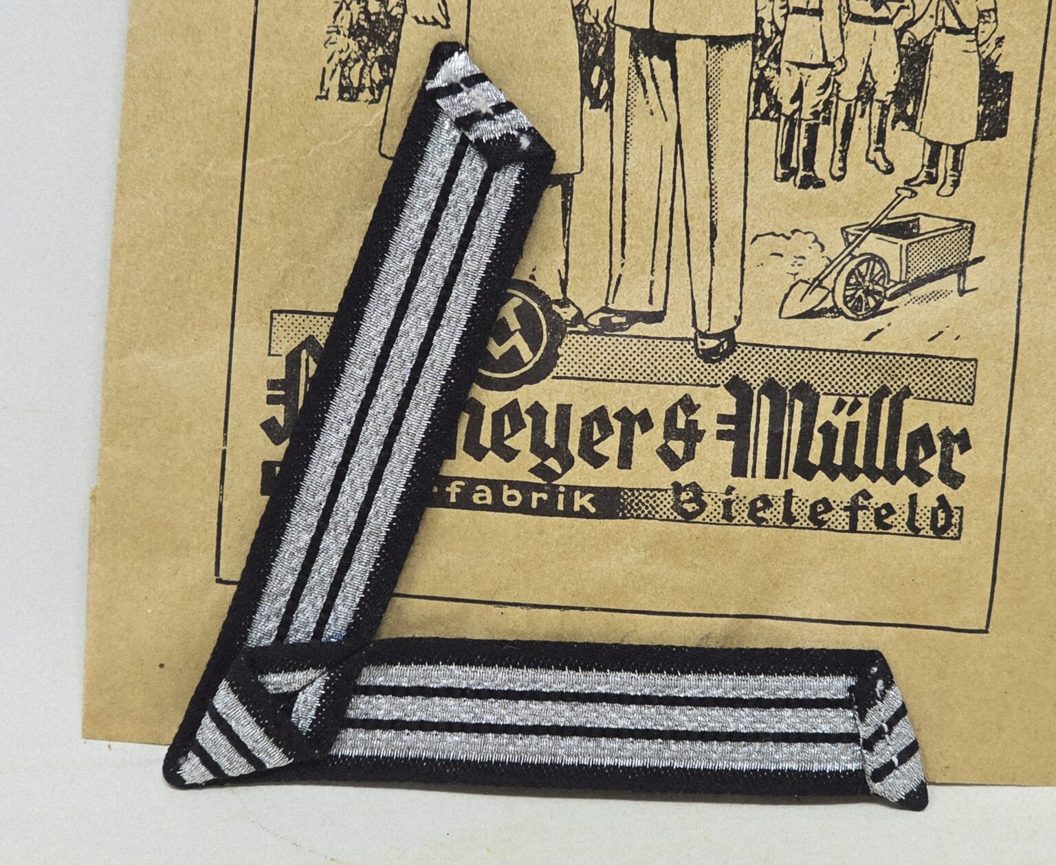 Old Fighters’ Chevron, Mint in the Packet. – SS-Steel Inc.