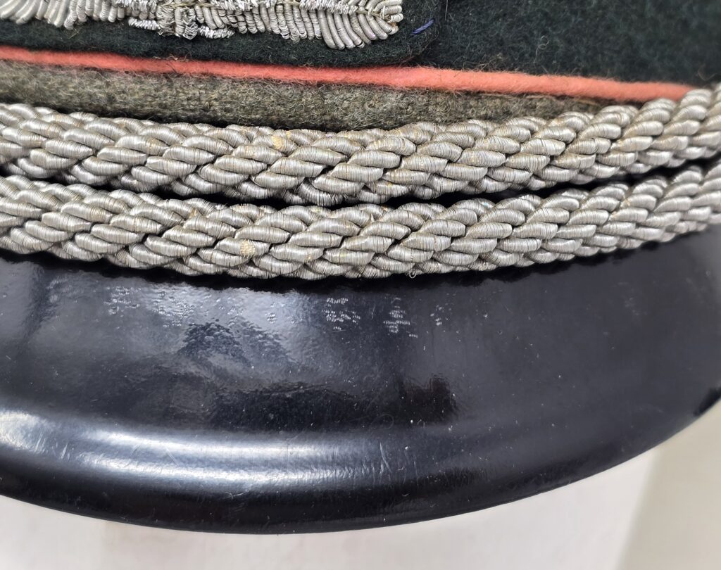 Sold (hem)Heer Panzer Officer’s Visor Cap – SS-Steel Inc.