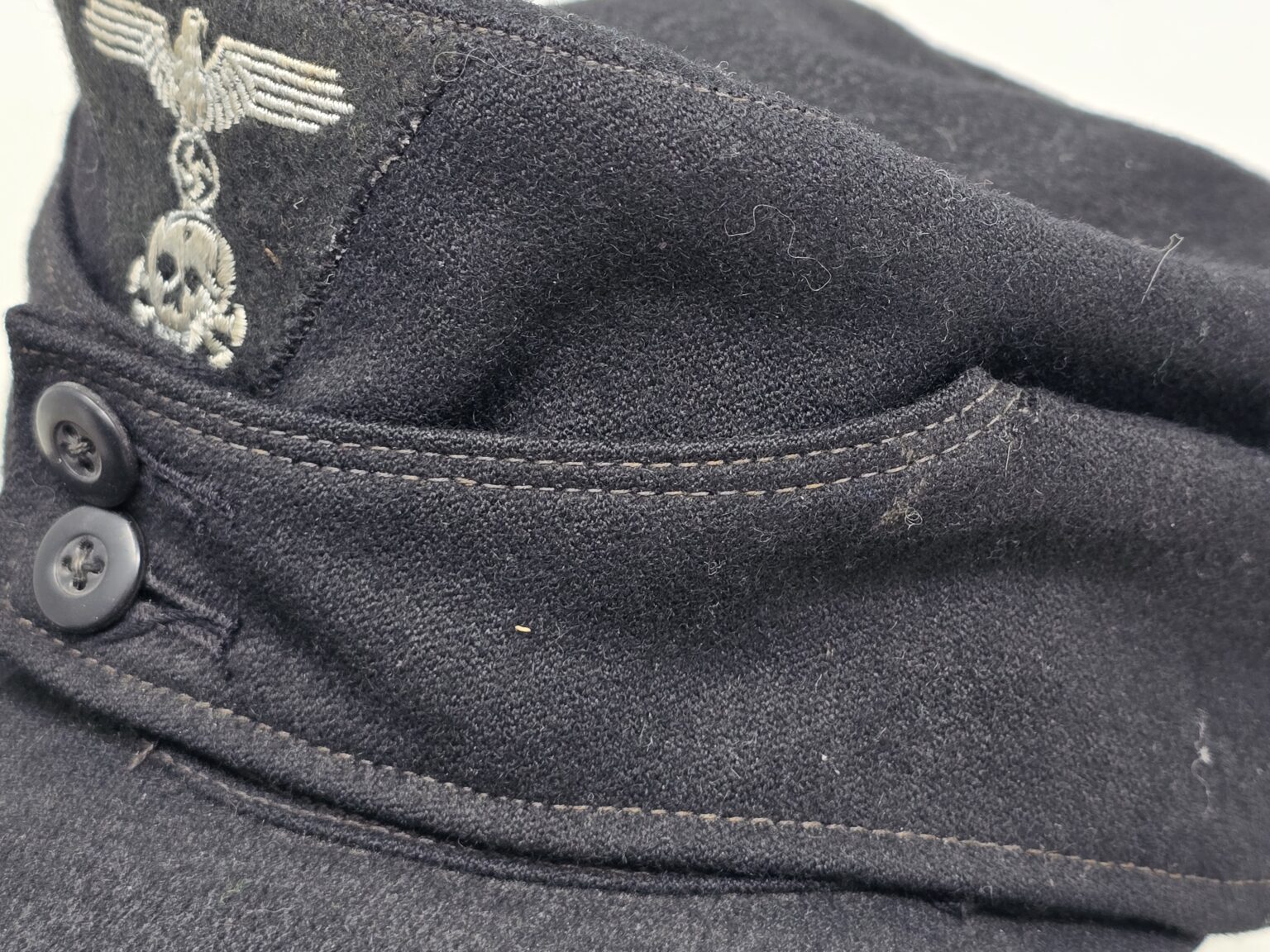 Service Worn SS Panzer M43 Cap – SS-Steel Inc.