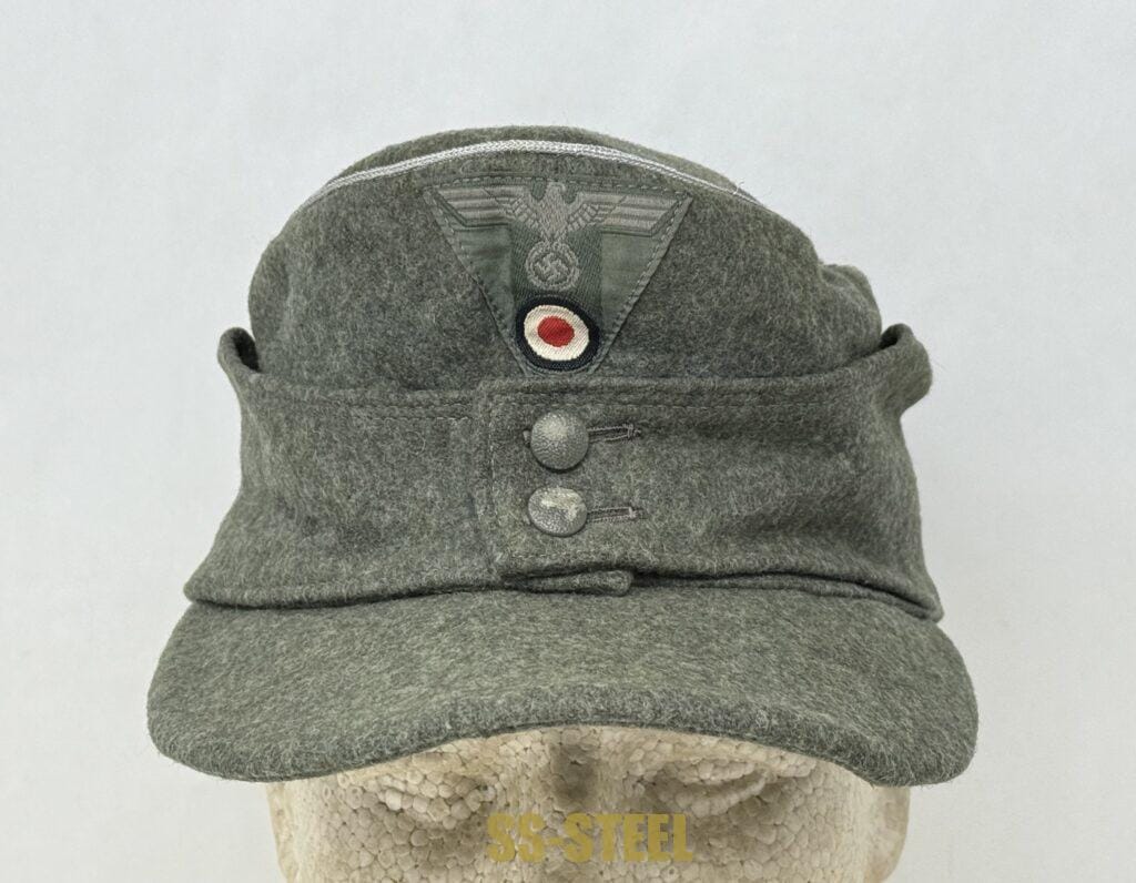 Heer Officer’s M43 Cap – SS-Steel Inc.